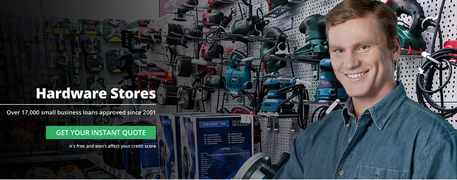 Hardware Store Financing - ARF Financial