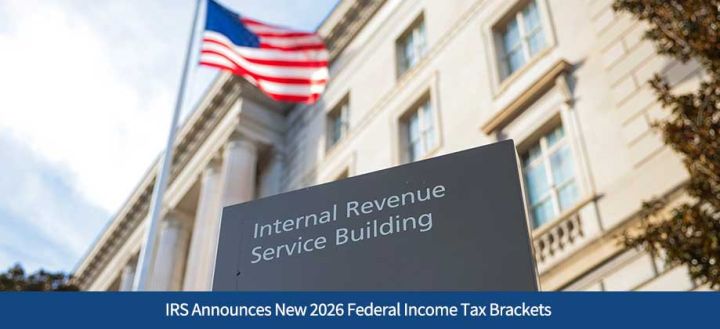 IRS Announces New 2026 Federal Income Tax Brackets: What Business ...